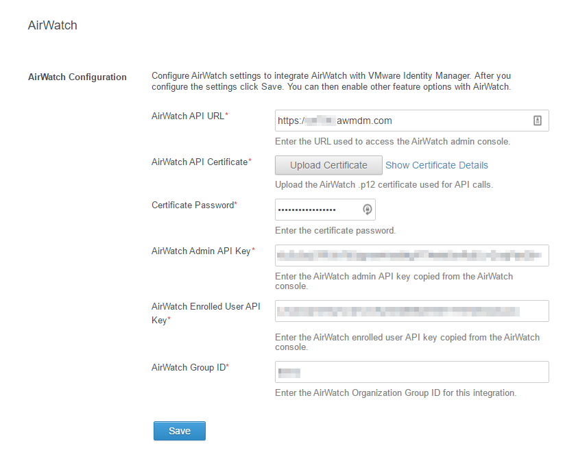 Setting up AirWatch for Integration with Identity Manager: Part 2 ...