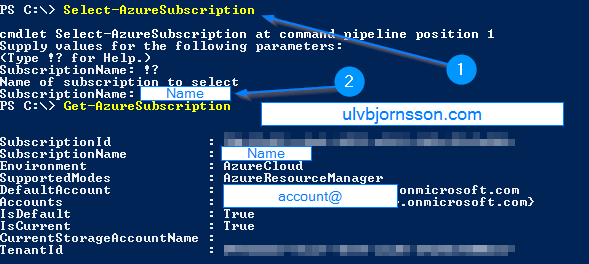 Connect to Microsoft Azure with Powershell – musings of a consultant